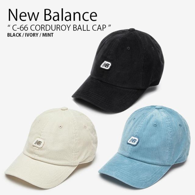 New Balance ニューバランス ベースボールキャップ C-66 CORDUROY BALL CAP コーデュロイ キャップ 帽子 メンズ レディース NBGDEFE701