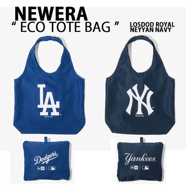 NEWERA ニューエラ トートバッグ エコバッグ ECO TOTE BAG パッカーブル ショッパーバッグ ドジャース Dodgers ヤンキース Yankees