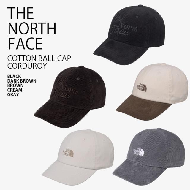 THE NORTH FACE ノースフェイス ベースボールキャップ COTTON BALL CAP CORDUROY キャップ 帽子 メンズ レディース NE3CQ50J/K/L/M/N