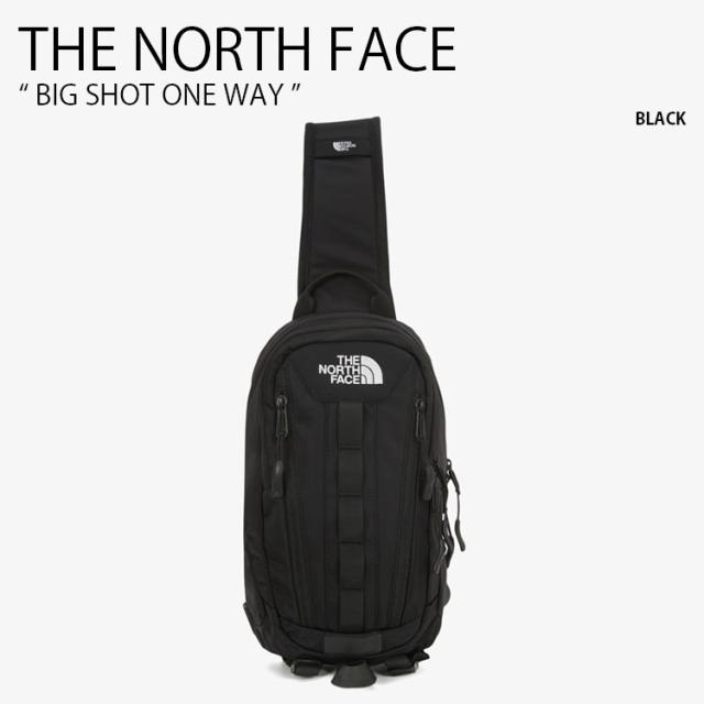 THE NORTH FACE ノースフェイス ショルダーバッグ BIG SHOT ONE WAY 肩掛け ワンウェイバッグ ブラック メンズ レディース NN2PQ80A