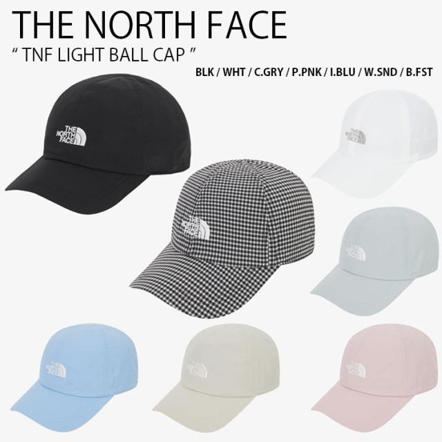 THE NORTH FACE ノースフェイス ベースボールキャップ TNF LIGHT BALL CAP キャップ 帽子 メンズ レディース NE3CR02A/B/C/D/E/F/G