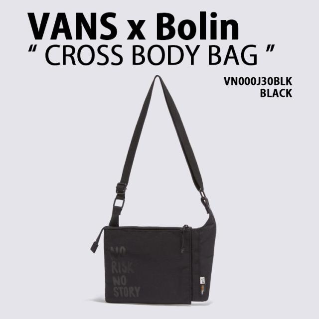 VANS X Bolin バンス サコッシュ CROSS BODY BAG クロスボディーバッグ クロスバッグ ショルダーバッグ メンズ レディース VN000J30BLK