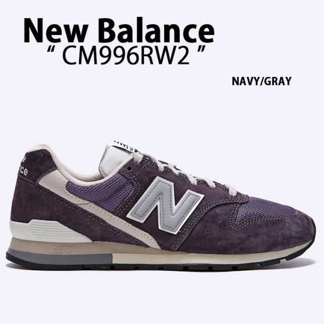 New Balance ニューバランス スニーカー CM996RW2 NAVY GRAY シューズ NewBalanceCM996 ニューバランスCM996 ネイビー グレー スウェード