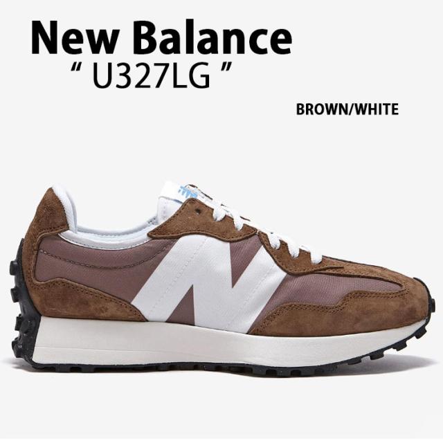New Balance ニューバランス スニーカー U327 U327LG BROWN WHITE シューズ ブラウン ホワイト レトロ クラシック メンズ レディース