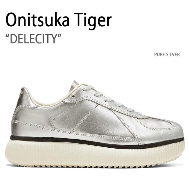 Onitsuka Tiger オニツカタイガー スニーカー DELECITY PURE SILVER デレシティ ピュアシルバー 1183B941.020