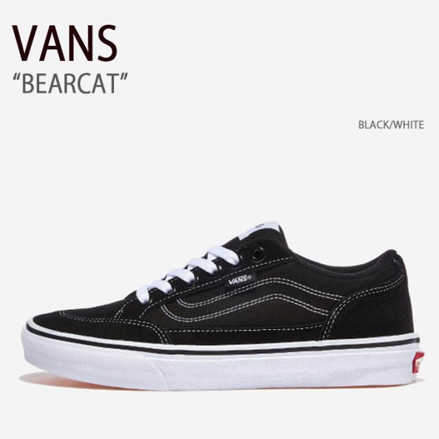 VANS バンズ スニーカー BEARCAT BLACK WHITE V351 ベアキャット ブラック ホワイト メンズ レディース