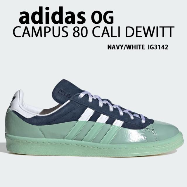 adidas originals アディダス スニーカー CAMPUS 80 CALI DEWITT IG3142 キャンパス NAVY WHITE シューズ カリデウィット ネイビー ホワイト