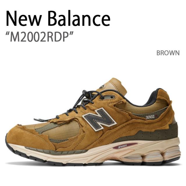 New Balance ニューバランス スニーカー M2002RDP BROWN ブラウン シューズ レザー 本革 メンズ レディース