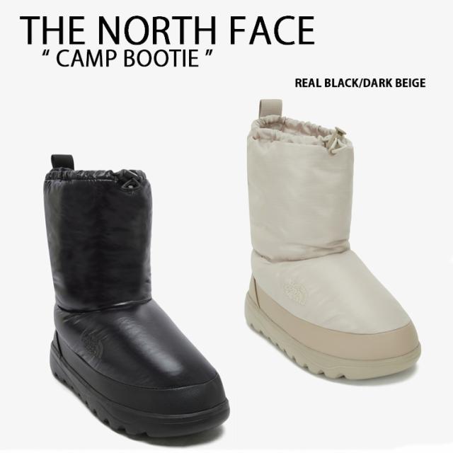 THE NORTH FACE ノースフェイス ショートブーツ CAMP BOOTIE キャンプブーティ ダウンブーツ シューズ 外履き ウィンターブーツ リアルブラック ダークベージュ メンズ レディース 男性用 女性用 NS99P52J/K