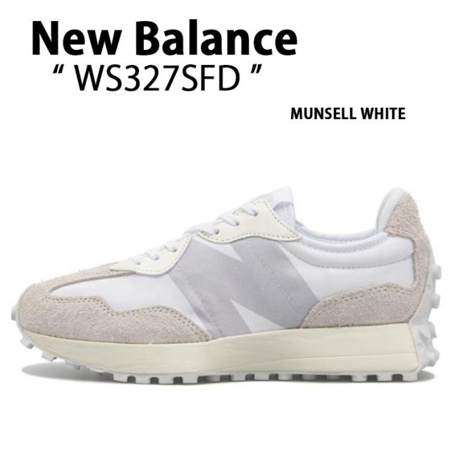 New Balance ニューバランス レディース スニーカー WS327SFD MUNSELL WHITE シューズ NewBalance327 ニューバランス327 マンセルホワイト