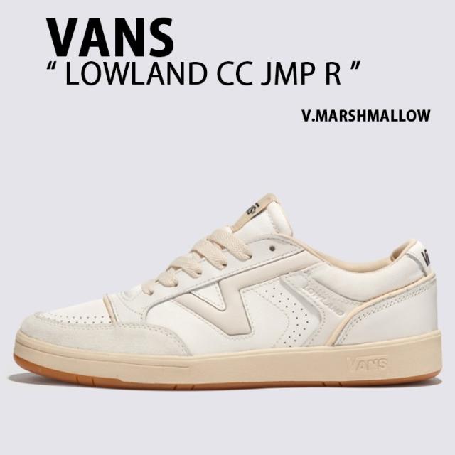 VANS バンズ スニーカー LOWLAND CC JMP R VINTAGE MARSHMALLOW VN0007P2CD3 ローランドCC JMP R