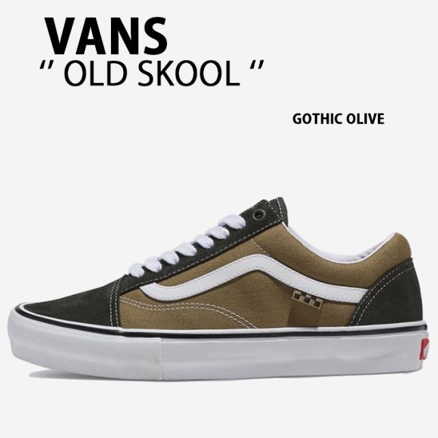 VANS バンズ スニーカー OLD SKOOL GOTHIC OLIVE VN0A5FCBCUQ バンズ オールドスクール ゴート オリーブ メンズ レディース