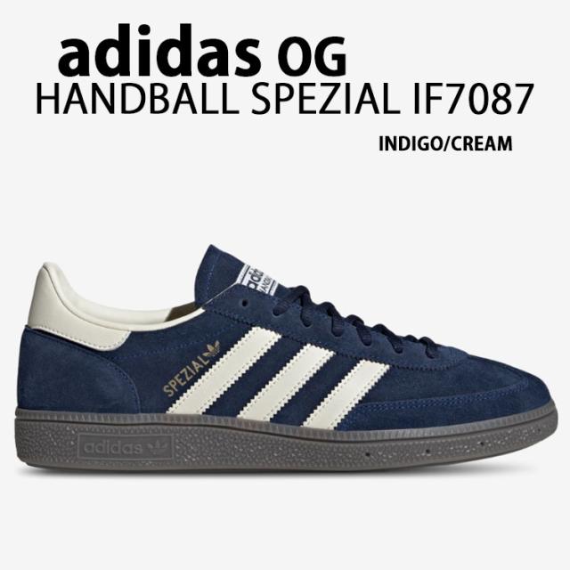 adidas Originals アディダス スニーカー HANDBALL SPEZIAL IF7087 INDIGO CREAM WHITE ハンドボール スペツィアル テラス系 Tトゥ