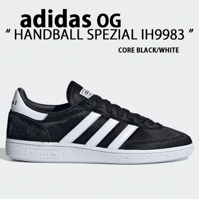 adidas Originals アディダス スニーカー HANDBALL SPEZIAL IH9983 CORE BLACK WHITE ハンドボール スペツィアル スエード テラス系 ブラック