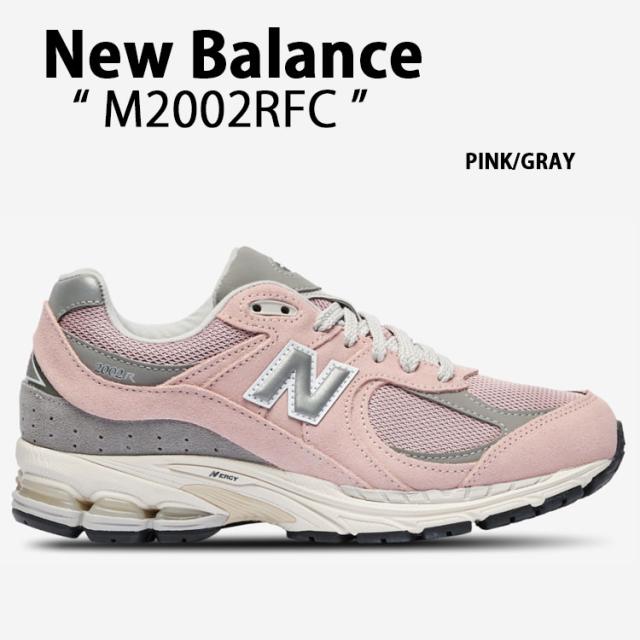 New Balance ニューバランス レディース スニーカー M2002RFC PINK GRAY シューズ M2002R FC 本革 スエード メッシュアッパー ピンク