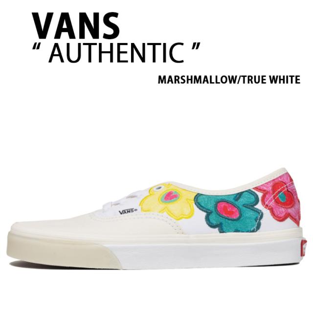 VANS バンズ スニーカー AUTHENTIC MARSHMALLOW TRUE WHITE VN000CRTBPH オーセンティック マシュマロ トゥルーホワイト メンズ レディース 男性用 女性用