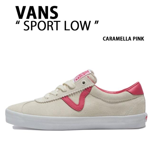 VANS バンズ スニーカーSPORT LOW CARAMELLA PINK VN000CTEPNK スポーツ ロウ キャラメリア ピンク