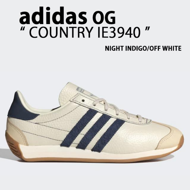 adidas Originals アディダス オリジナルス スニーカー COUNTRY OG IE3940  NIGHT INDIGO OFF WHITE