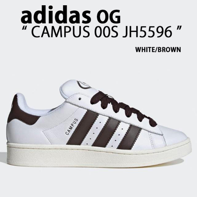 adidas Originals アディダス オリジナルス CAMPUS 00S JH5596 WHITE BROWN キャンパス00S