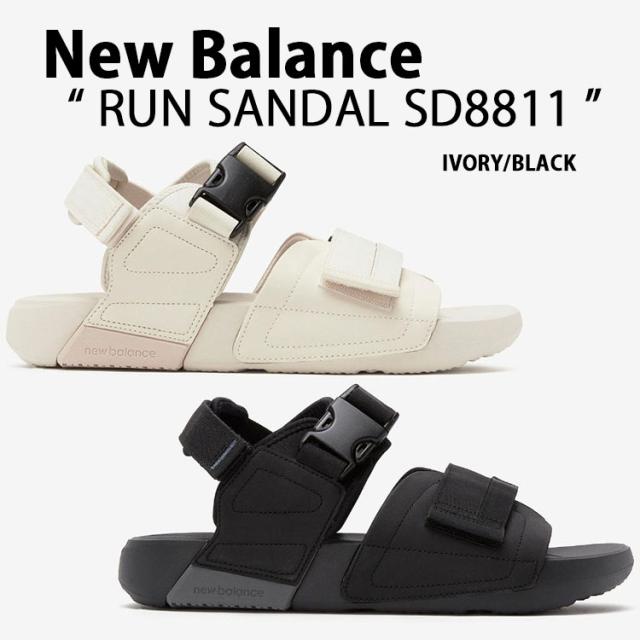 New Balance ニューバランス サンダル スポーツサンダル SD8811 スポサン ストラップサンダル SD8811IV IVORY SD8811BK BLACK ストラップ