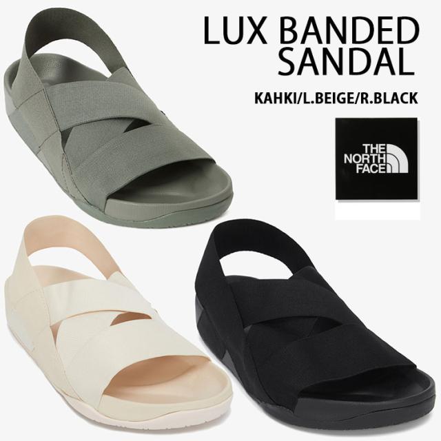 THE NORTH FACE ノースフェイス バンド サンダル LUX BANDED SANDAL バンドサンダル クロスバンド ベルトサンダル NS98Q02A/B/C