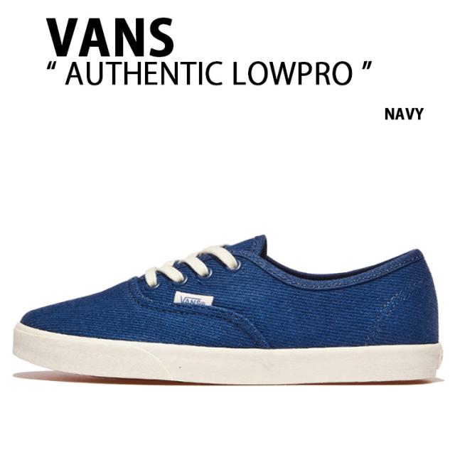 VANS バンズ スニーカー  AUTHENTIC LOWPRO DENIM NAVY VN000D04NVY オーセンティック ロープロ