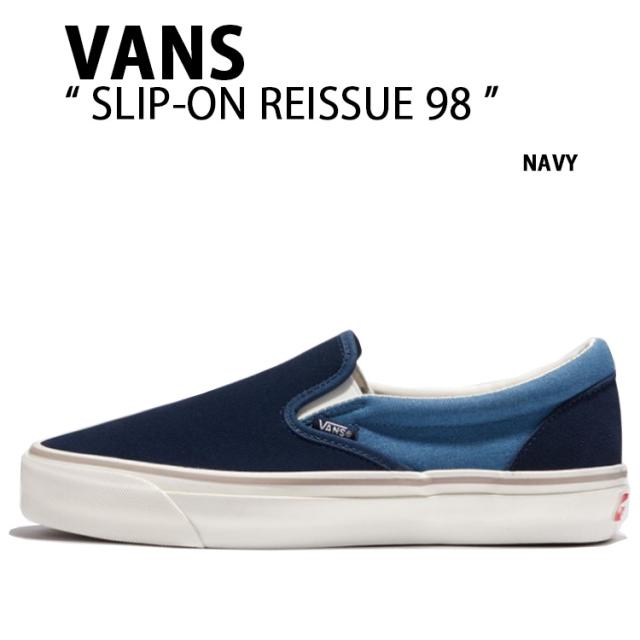 VANS バンズ スニーカー MTE SLIP-ON REISSUE 98 SALT WASH CLASSIC NAVY VN000CWA1P0 スリッポン