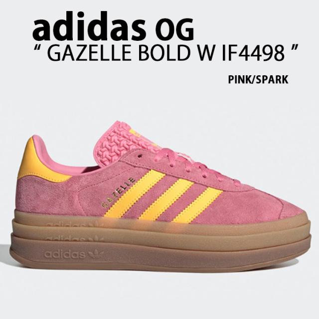 adidas originals アディダス レディース スニーカー 厚底 GAZELLE BOLD W IF4498 ガゼル ボールド