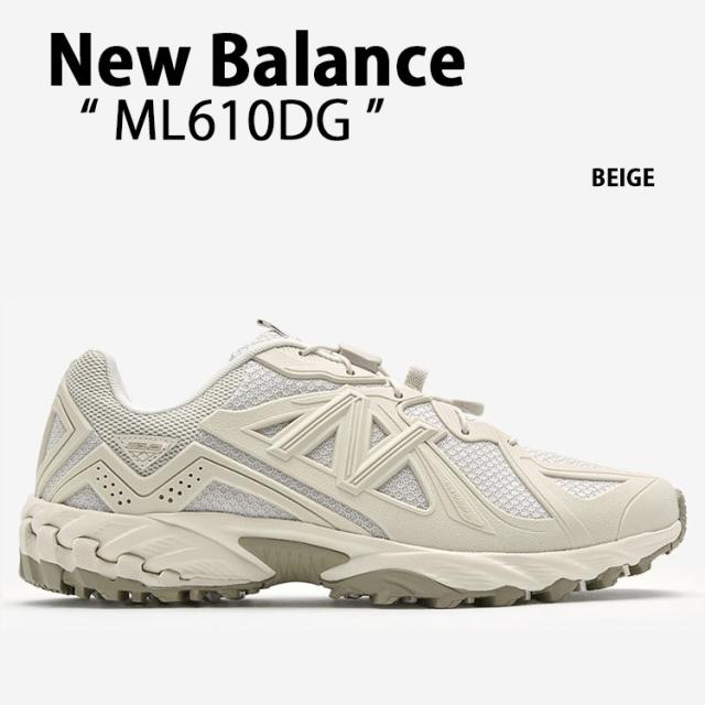 New Balance ニューバランス メンズ レディース スニーカー ML610DG BEIGE シューズ NewBalance610 ニューバランス610