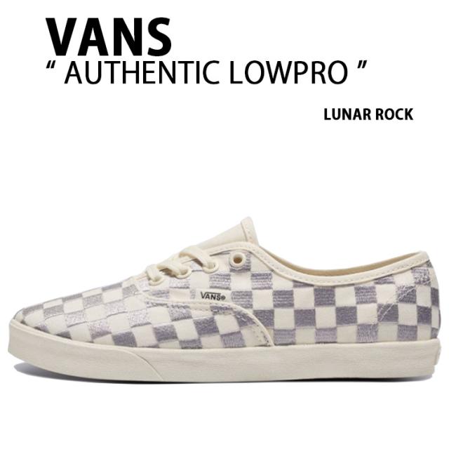 VANS バンズ スニーカー  AUTHENTIC LOWPRO LUNAR ROCK VN000D047VF オーセンティック ロープロ