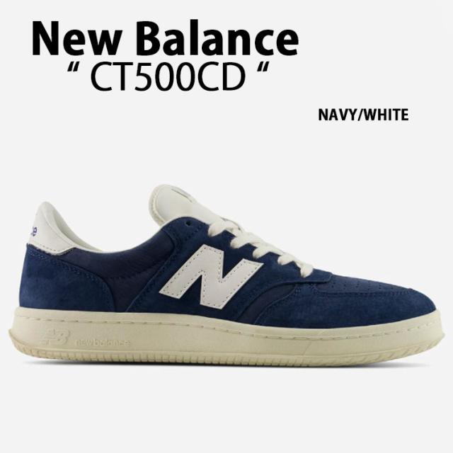 New Balance ニューバランス スニーカー CT500 CT500CD NAVY WHITE シューズ ネイビー ホワイト スウェード ヌバック