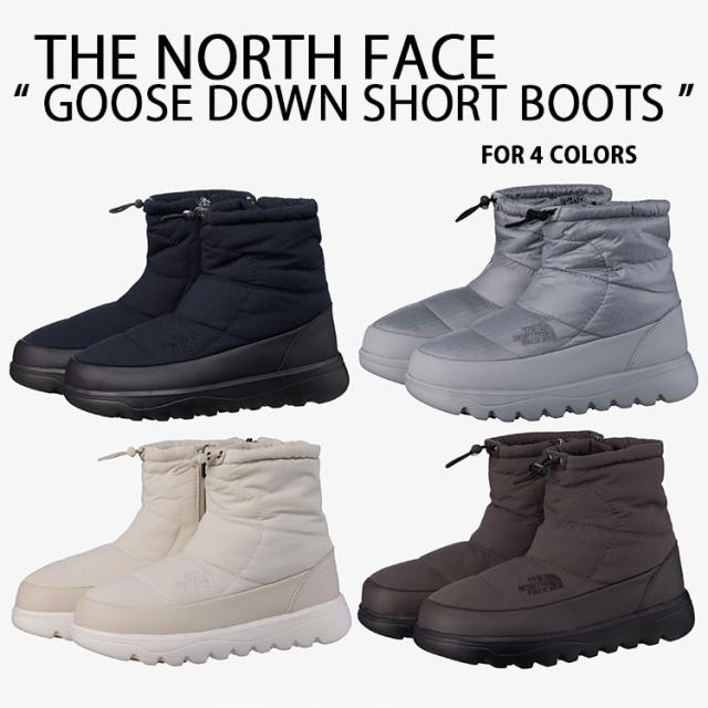 THE NORTH FACE ノースフェイス ブーツ ダウンブーツ  DOWN SHORT BOOTS ショートブーツ ブーティ BEIGE BLACK GRAY BROWN NS99Q73