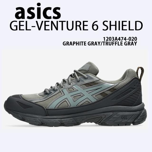 ASICS アシックス スニーカー GEL-VENTURE 6 SHIELD GRAY 1203A474-020 シューズ ジェル ベンチャー6 シールド GRAPHITEGRAY TRUFFLEGRAY