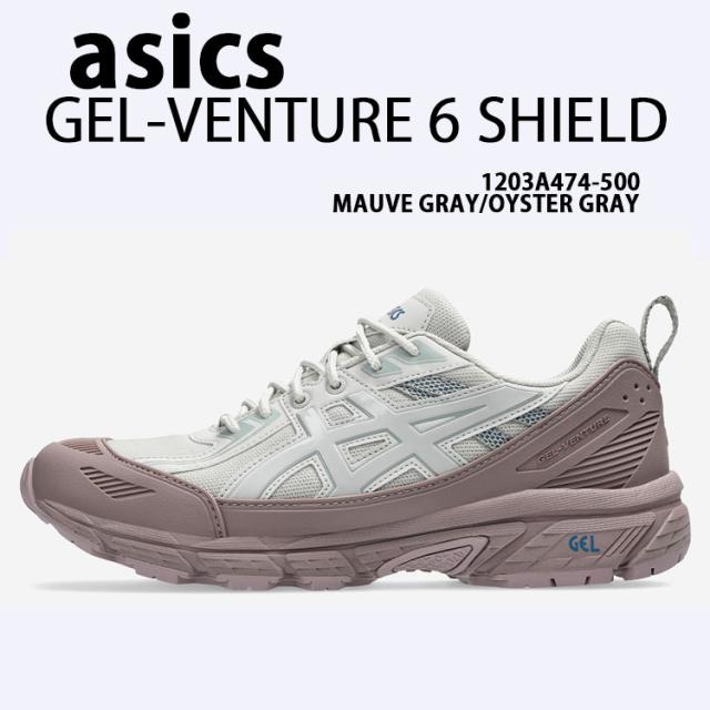 ASICS アシックス スニーカー GEL-VENTURE 6 SHIELD GRAY 1203A474-500 シューズ ジェル ベンチャー6 シールド MAUVE GRAY OYSTER GRAY