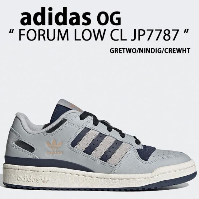 adidas アディダス スニーカー FORUM LOW CL JP7787 フォーラム ロー GRETWO/NINDIG/CREWHT グレーツゥー シューズ