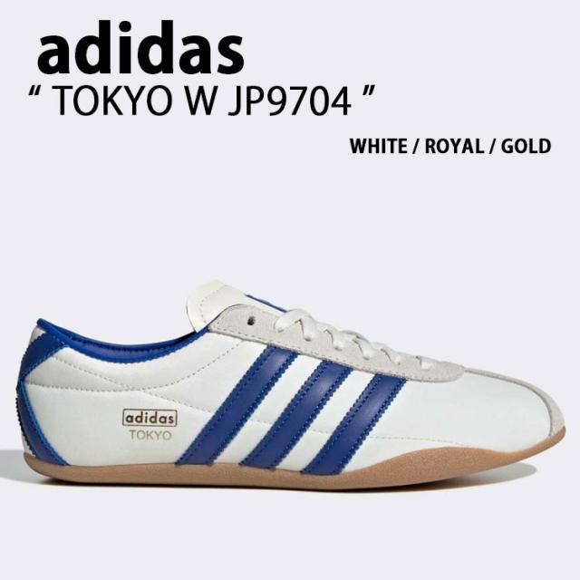 adidas originals アディダス スニーカー TOKYO W JP9704 WHITE BLUE GOLD 東京 ウィメンズ ホワイト ブルー ゴールド シューズ