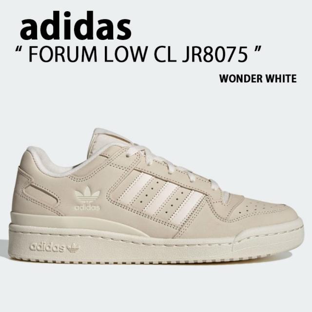 adidas アディダス スニーカー FORUM LOW CL JR8075 WHITE フォーラム ロー ホワイト シューズ メンズ レディース
