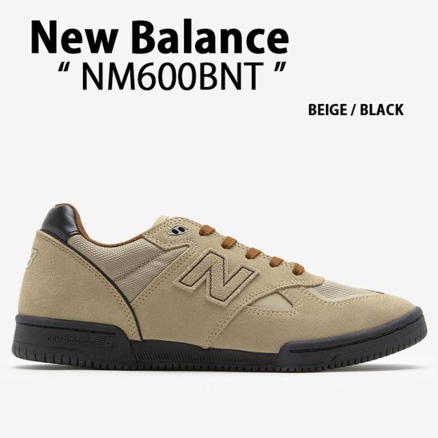 New Balance ニューバランス スニーカーNUMERIC NM600BNT BEIGE シューズ ベージュ ブラック スエード スケートシューズ メンズ