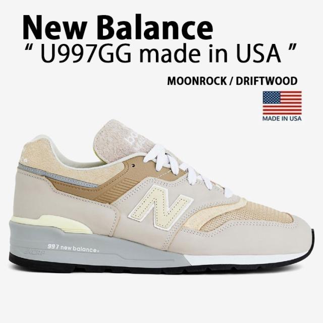 New Balance ニューバランス スニーカーU997GG made in USA MOONROCK シューズ メイドインUSA ムーンロック 本革 レザーアッパー
