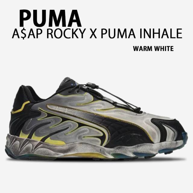 PUMA プーマ ASAP Rocky エイサップロッキー スニーカー PUMA INHALE インヘイル WARM WHITE シューズ ウォームホワイト コラボ 40245601