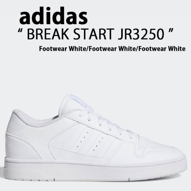 adidas アディダス スニーカー BREAK START JR3250 ブレイク スタート Footwear White シューズ フットウェアホワイト