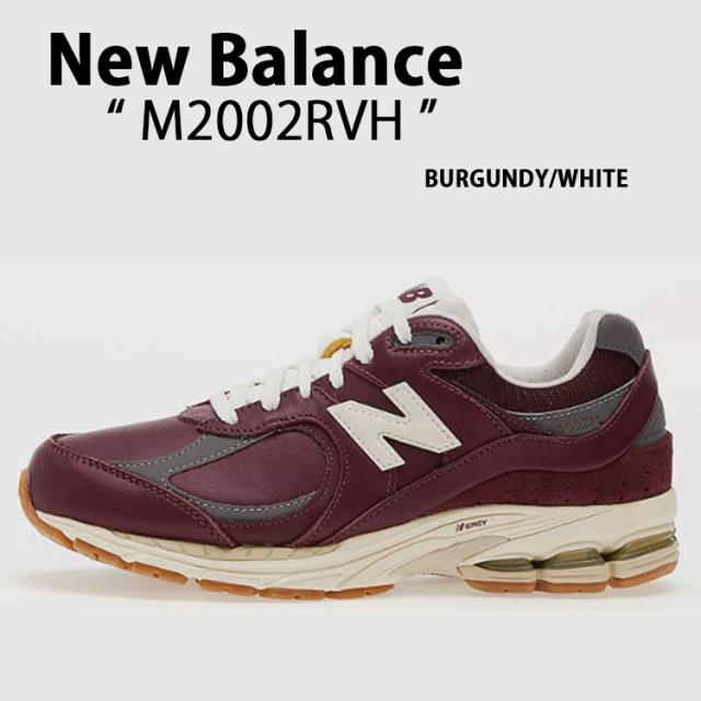 New Balance ニューバランス スニーカー M2002R BURGUNDY WHITE M2002RVH シューズ スエード メッシュ レトロデザイン バーガンディ