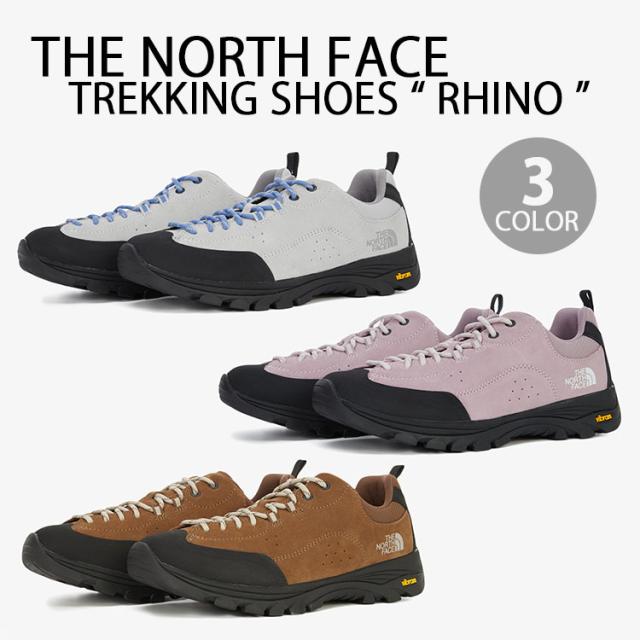 THE NORTH FACE ノースフェイス トレッキングシューズ RHINO シューズ GRAY LILAC BROWN ハイキング アウトドア キャンプ NS91R03