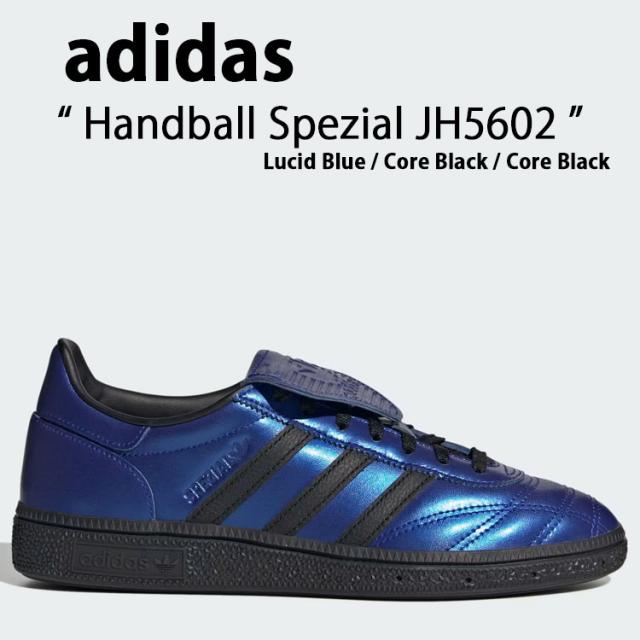 adidas originals アディダス スニーカー Handball Spezial JH5602 Lucid Blue / Core Black / Core Black シューズ ハンドボール スペツィアル ルシードブルー コアブラック メンズ レディース【中古】未使用品