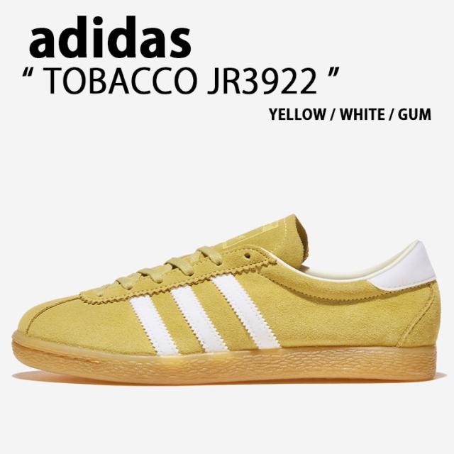 adidas originals アディダス レディース スニーカー TOBACCO JR3922 YELLOW GUM シューズ タバコ イエロー ガムソール 本革