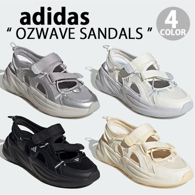 adidas アディダス スポサン OZWAVE SANDAL オズウェーブサンダル BLACK JS4582 OFF WHITE JS4577 GRAY JS4580 CORE WHITE JS4576