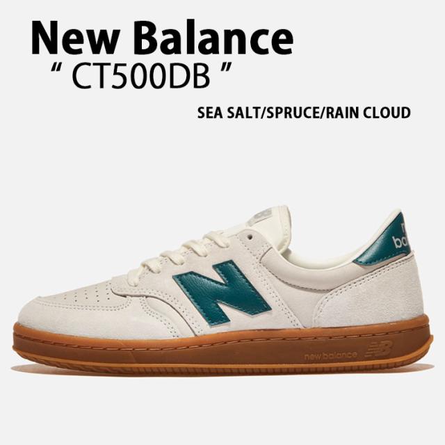 New Balance ニューバランス スニーカー CT500DB WHITE GREEN シューズ NewBalance500 ホワイト グリーン スウェード メンズ レディース