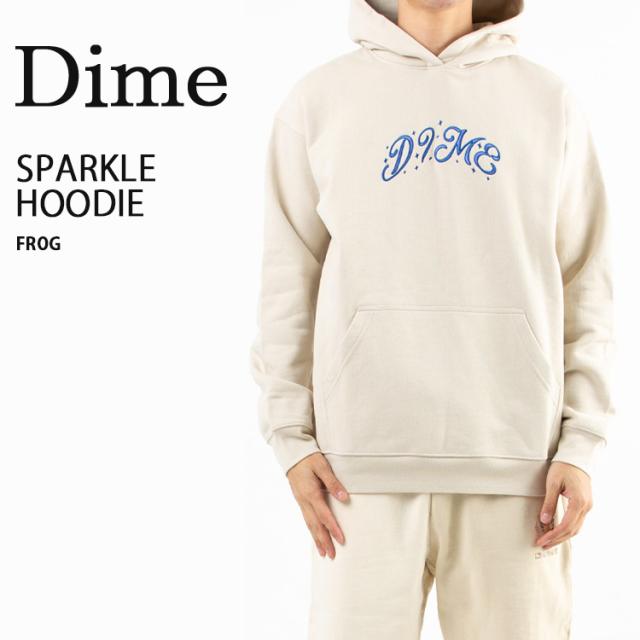 Dime ダイム パーカー  SPARKLE HOODIE FROG スパークルフーディー フロッグ メンズ レディース DIMKFSW008