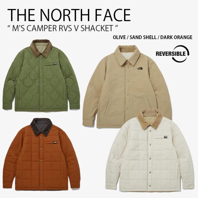 THE NORTH FACE ノースフェイス キルティングジャケット M’S CAMPER RVS V SHACKET シャケット メンズ レディース NJ3NP54A/B/C