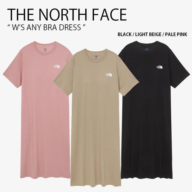 THE NORTH FACE ノースフェイス レディース ワンピース W’S ANY BRA DRESS ウィメンズ ワンピース 半袖 ロング丈 女性用 NT7ZQ37A/B/C